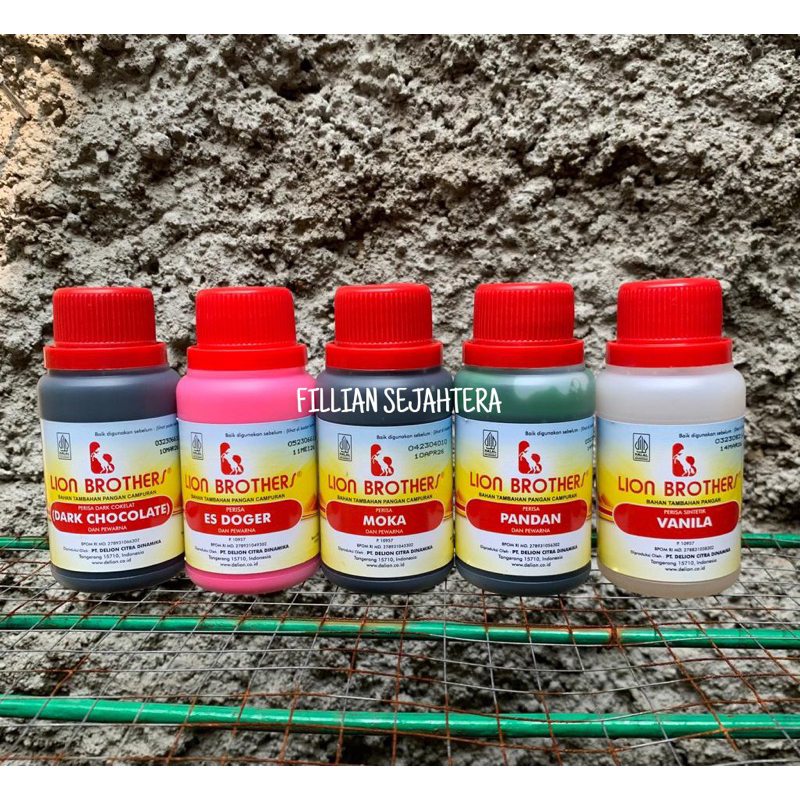 Jual Pasta Lion Brothers 100 gr (Dark Choco, Es Doger, Moka, Pandan ...
