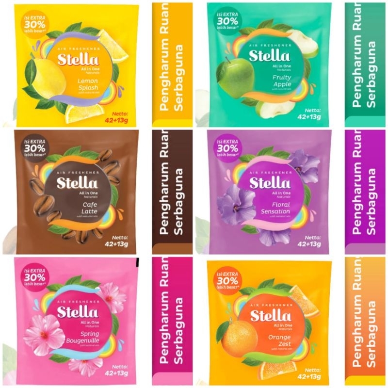 Jual Stella All in One Natural 42gr + 13gr | Shopee Indonesia