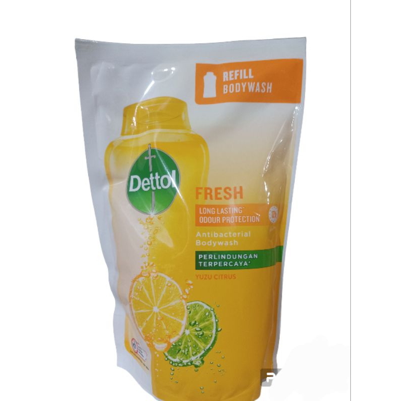 Jual Dettol Fresh Yuzu Citrus Body Wash 410g Rijek kemasan | Shopee Indonesia