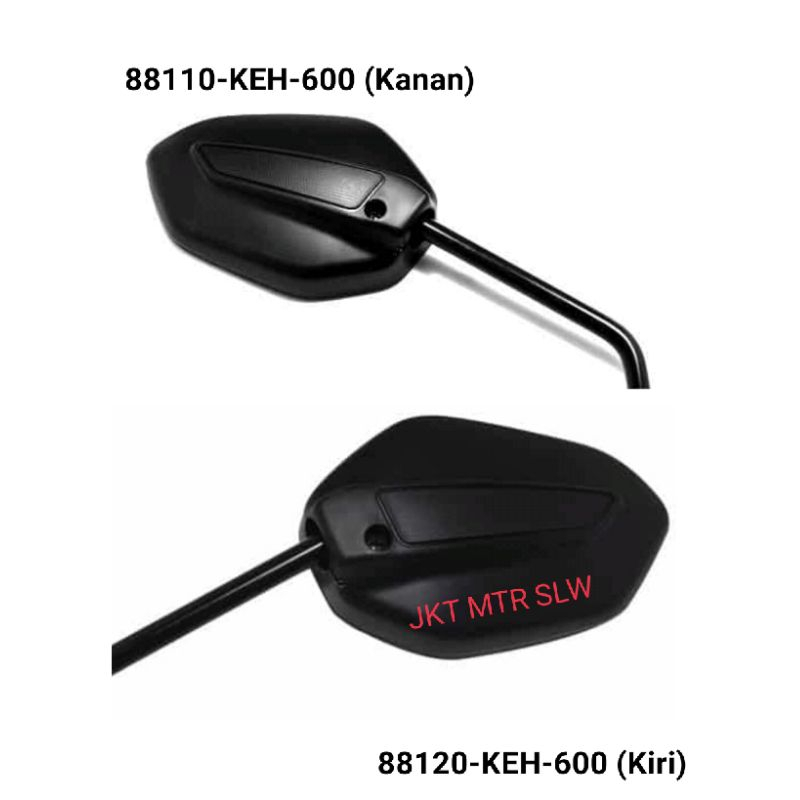 Jual 88110-KEH-600(R) ; 88120-KEH-600(L) spion motor CRF 150,CB 150 ...