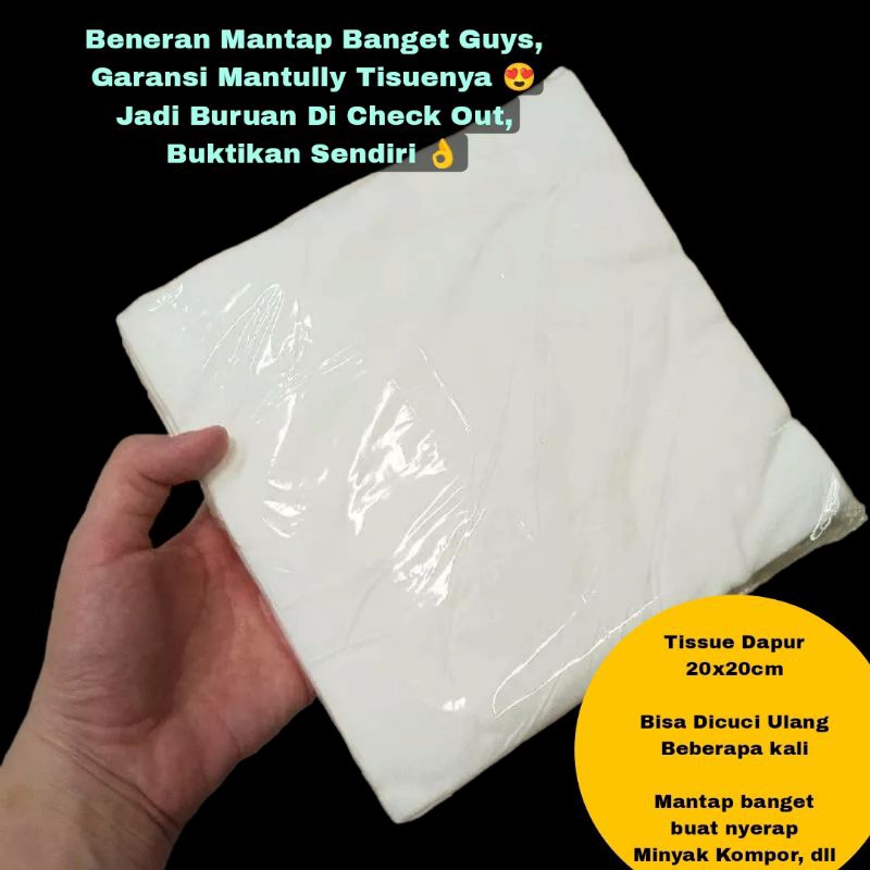 Jual Tissue dapur / tissue kompor / tissue ajaib / tissue serbaguna ...