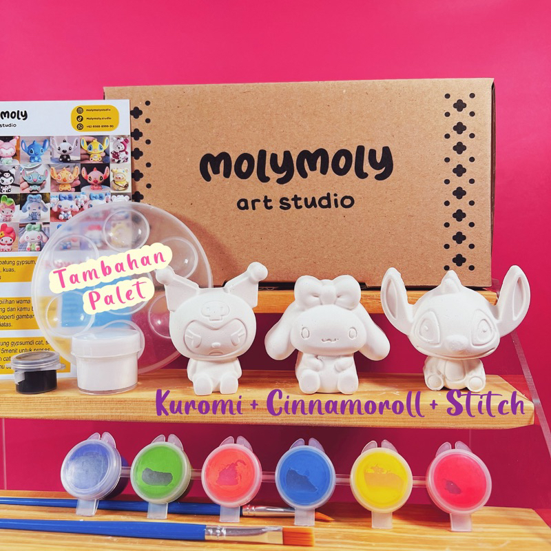 Jual (2D Painting Series) DIY Handcraft Gypsum Painting Paket ...