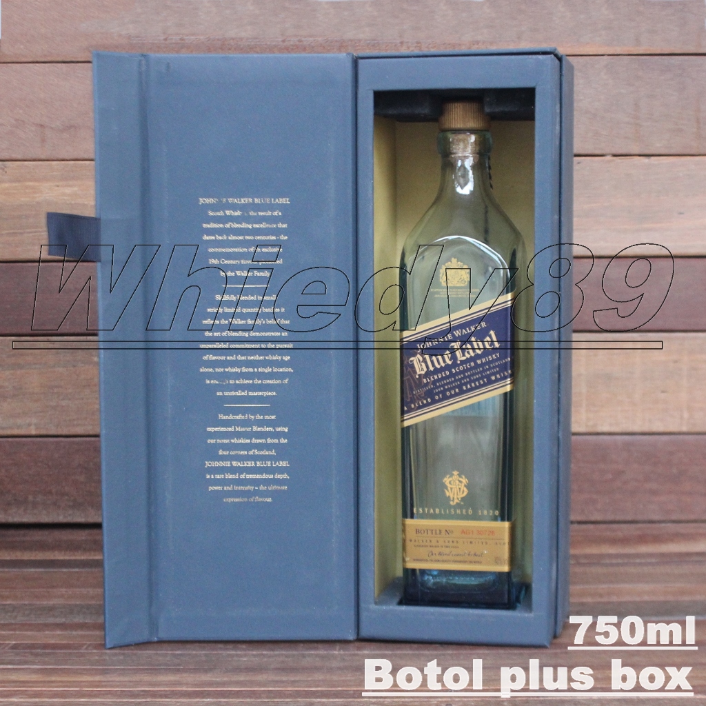 Jual Botol bekas blue-labell cocok buat koleksi | Shopee Indonesia