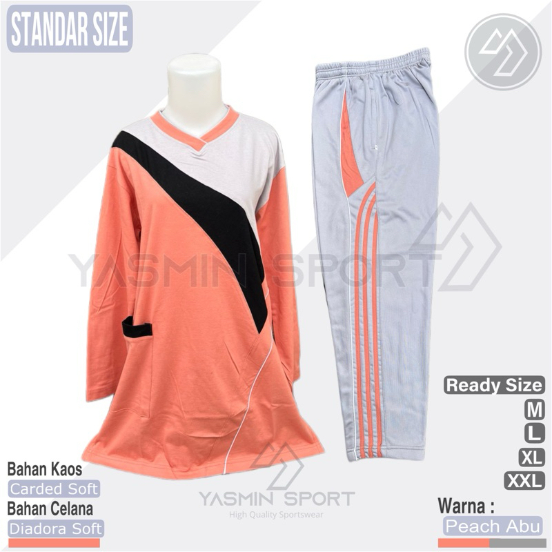 Jual Baju Setelan Olahraga Wanita Muslimah / One Set Baju Olahraga ...