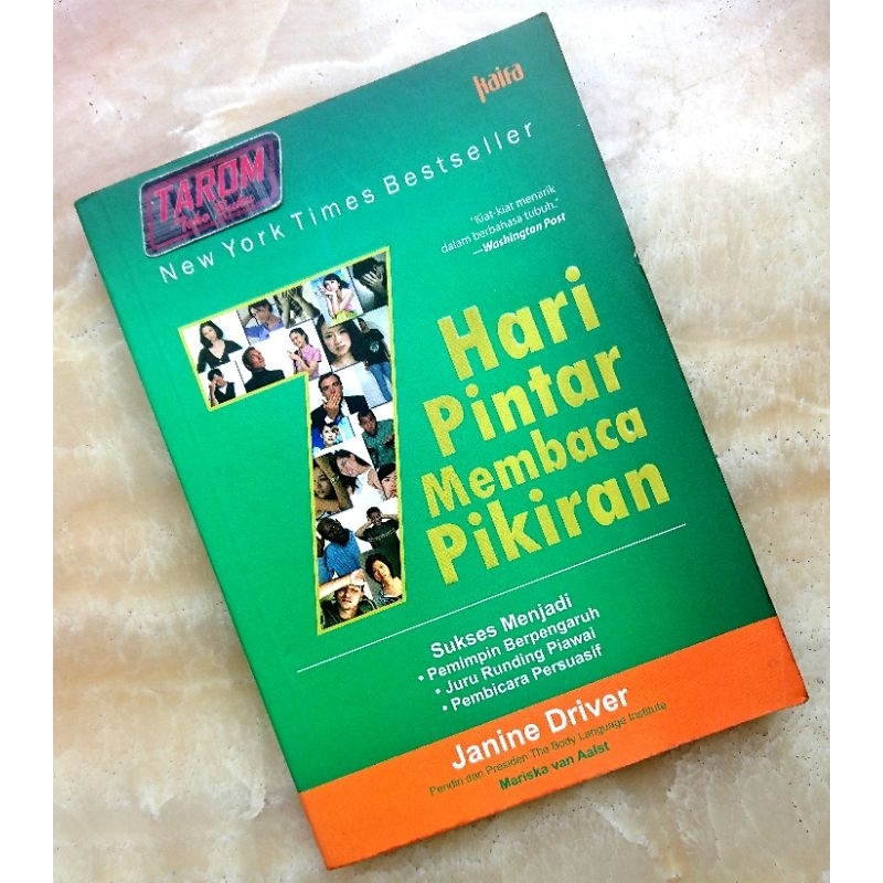 Jual 7 HARI PINTAR MEMBACA PIKIRAN : Janine Driver | Shopee Indonesia