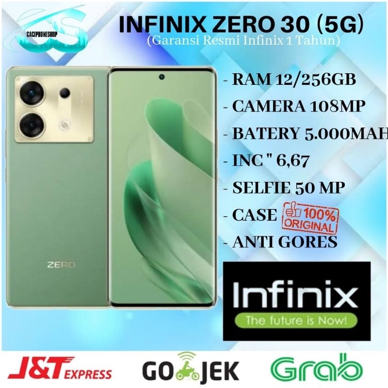 Jual Infinix Zero 30 5G NFC Ram 12GB Rom 256GB 12/256GB & 8/256GB Garansi Resmi Infinix 1 Tahun ...