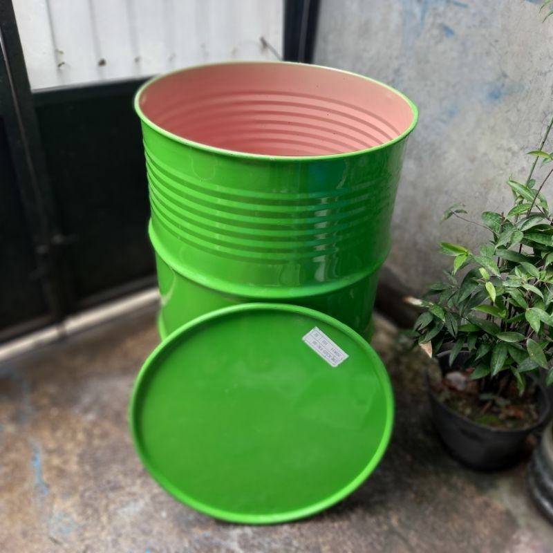 Jual Drum Tong Besi Tempat Bakar Sampah 200 Liter Tangki Tandon Toren ...