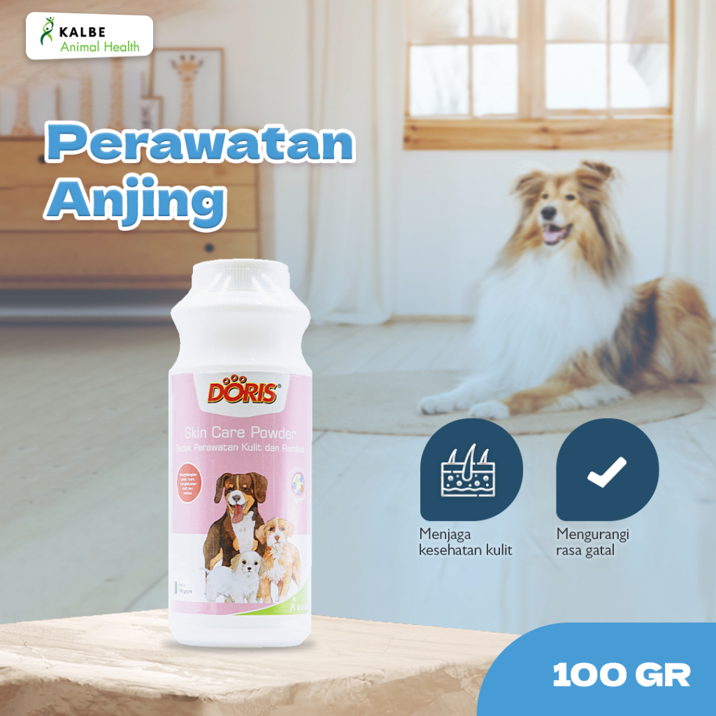 Jual Doris Skin Care 100 gr - Bedak Anjing | Shopee Indonesia