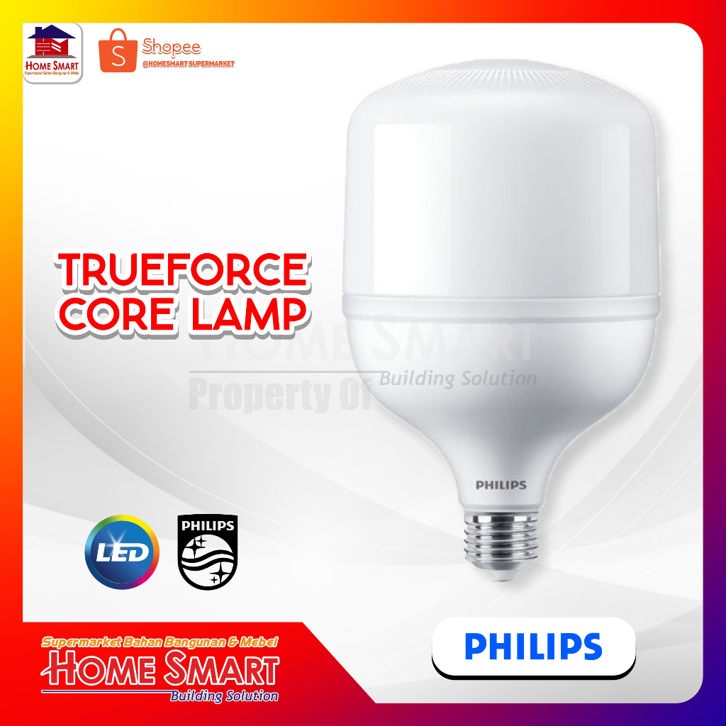 Jual Philips LED TForce True Force TrueForce Putih (6500k) E27 | Shopee Indonesia