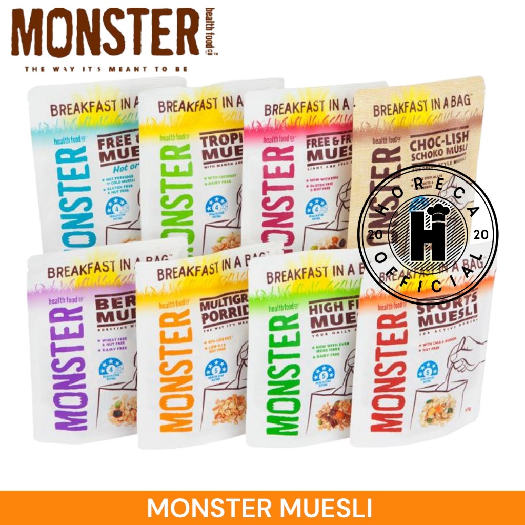 Jual MONSTER MUESLI ALL VARIANT/MUESLI MERK MONSTER SEMUA VARIANT ...