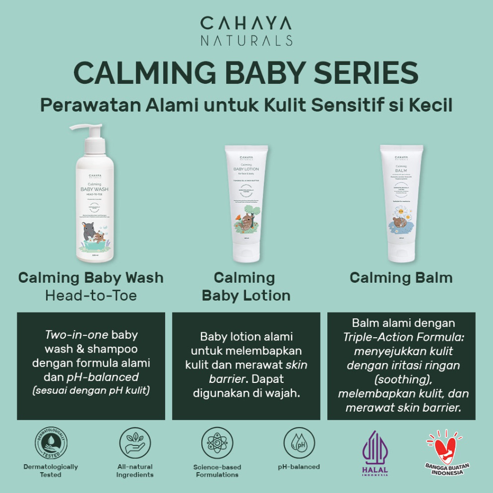 Jual nor-43 Calming Balm (Eczema & Rash Cream) 60 ml Cahaya Naturals ...