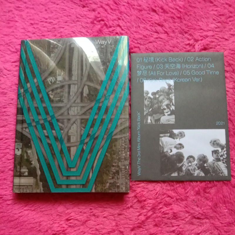 Jual Album Only WAYV KICK BACK Stranger Version Unsealed | Shopee Indonesia