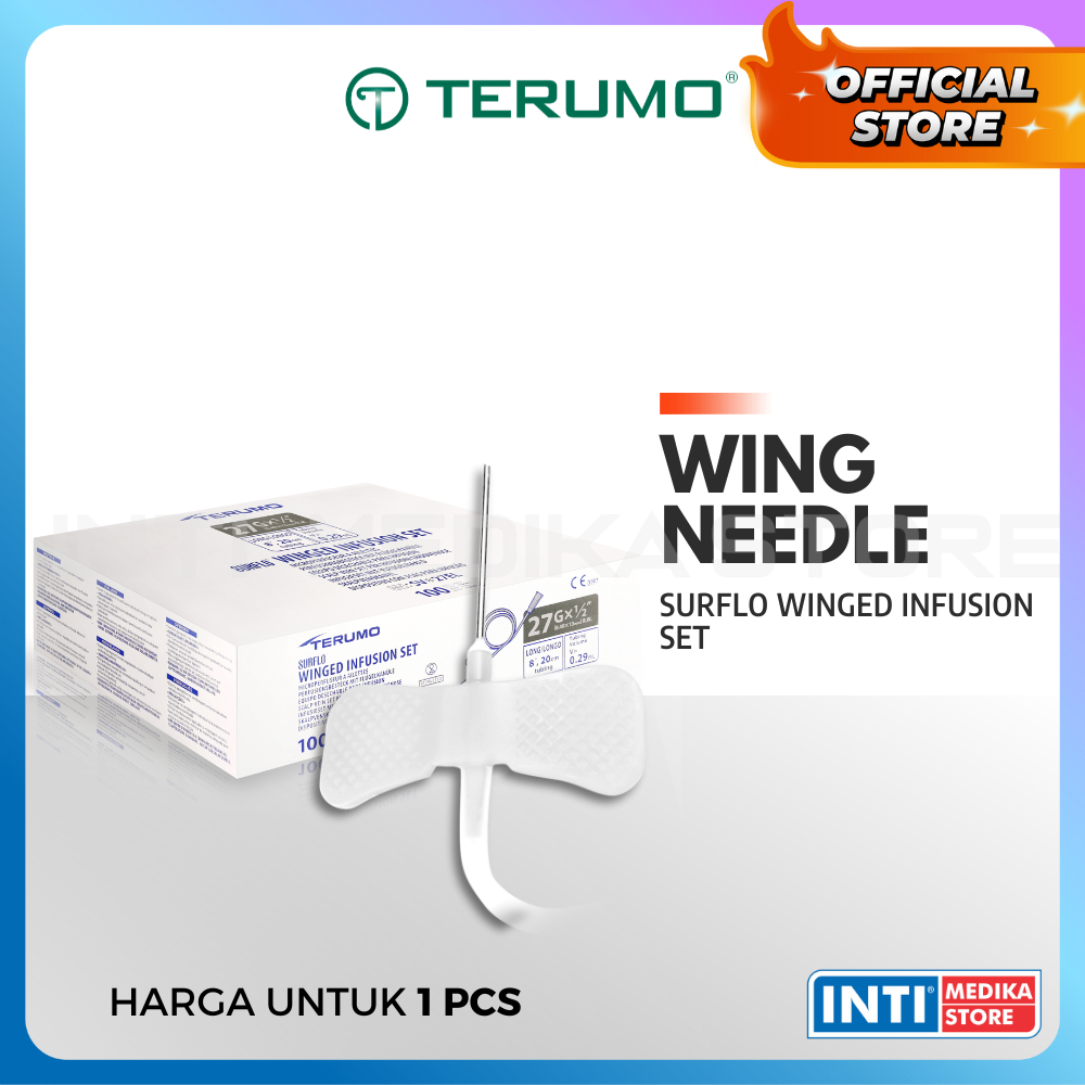 Jual TERUMO - Surflo Winged Infusion Set | Jarum Infus | Wing Needle | Shopee Indonesia