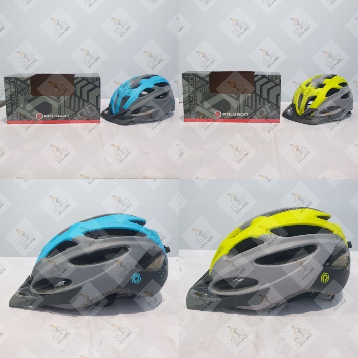 Jual Helm Sepeda Gunung MTB Polygon Cliff | Shopee Indonesia