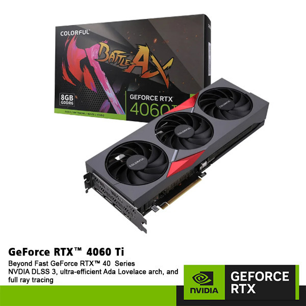 Jual COLORFUL RTX 4060 Ti NB EX 8GB GDDR6 8GB-V 4060Ti 8G VGA NVIDIA ...
