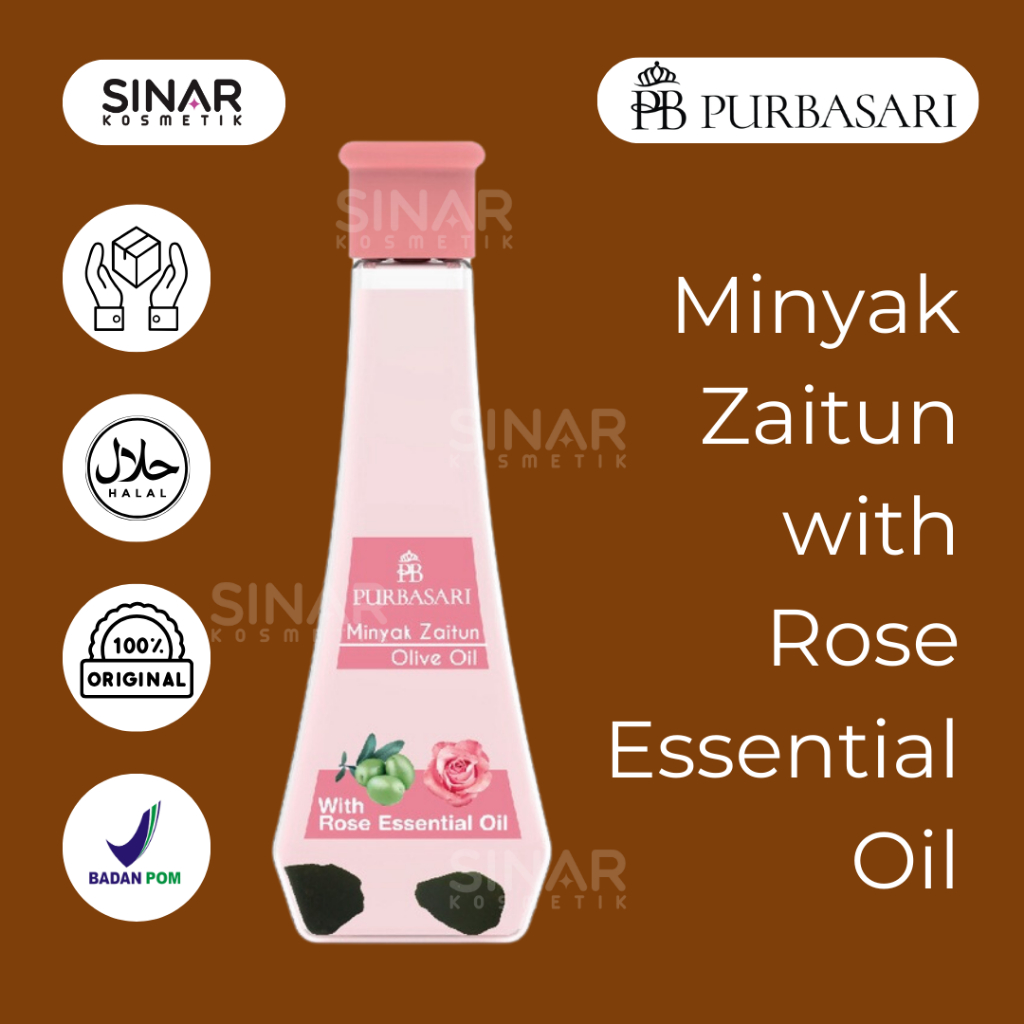 Jual Purbasari Minyak Zaitun with Rose Essential Oil 150ml | Shopee ...