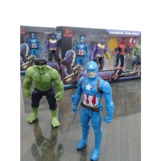 Jual MAINAN ROBOT ANAK AVANGERS ISI 5 PCS // MAINAN ANAK COWOK ROBOT ...