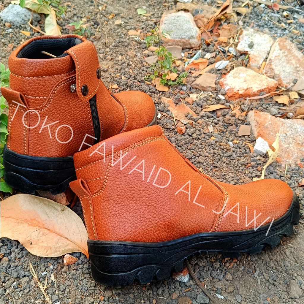 Jual Sepatu safety king kulit sapi asli skn ujung besi keselamatan ...