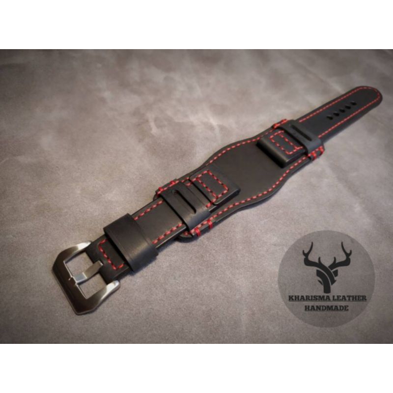 Jual STRAP JAM TANGAN KULIT PRIA/STRAP JAM TANGAN KULIT ORIGINAL/BISA ...