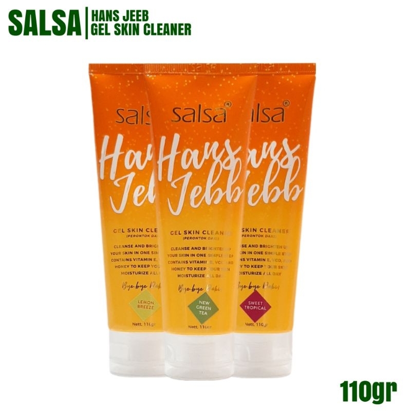 Jual Salsa Hans Jebb Gel Skin Cleaner BPOM 110gr (Satuan) | Shopee ...