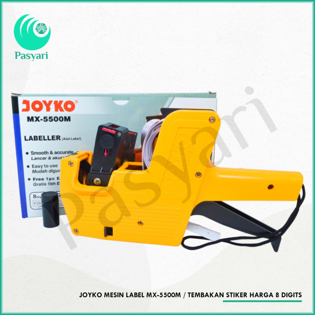 Jual JOYKO MESIN LABEL MX-5500M / Tembakan Stiker Harga 8 Digits ...