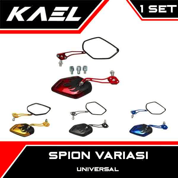 Jual Spion Set Variasi Koso Api 2 Universal Honda Szk Ymh Sepion Kaca ...