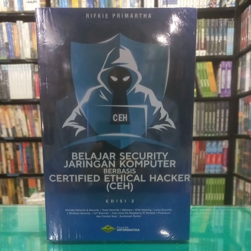 Jual buku belajar security jaringan komputer berbasis certified ethical hacker CEH | Shopee ...