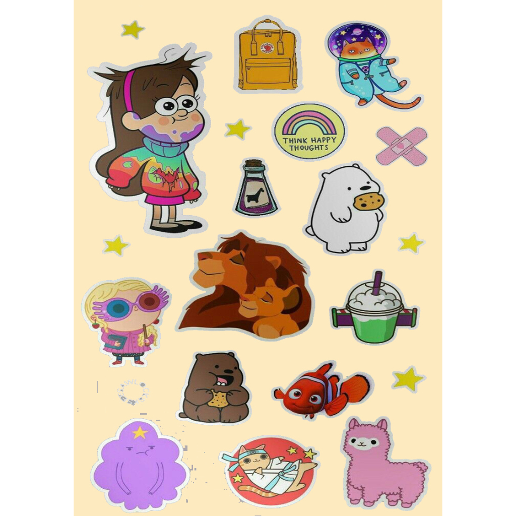 Jual Stiker Aesthetic Animated Stiker Aesthetic Deco Planner Album ...