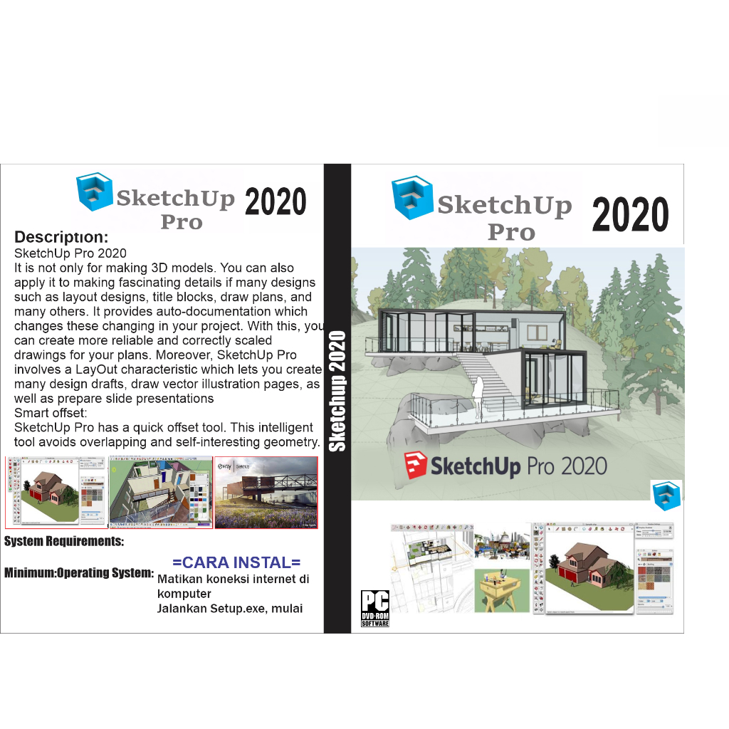 Jual sketchup 2020 plus vray full | Shopee Indonesia