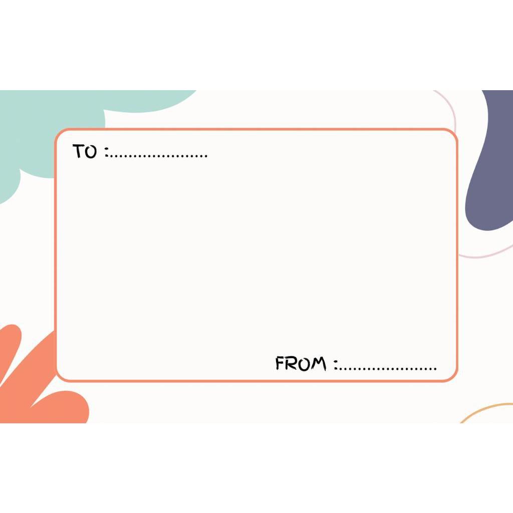 Jual Greeting Card BLANK Polos / Gift Card Kartu Polosan Kosong ...