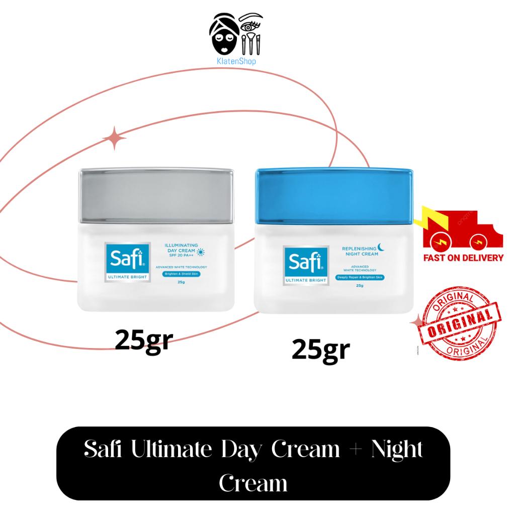 Jual Safi Ultimate Bright 25gr Day Cream / Night Cream | Shopee Indonesia