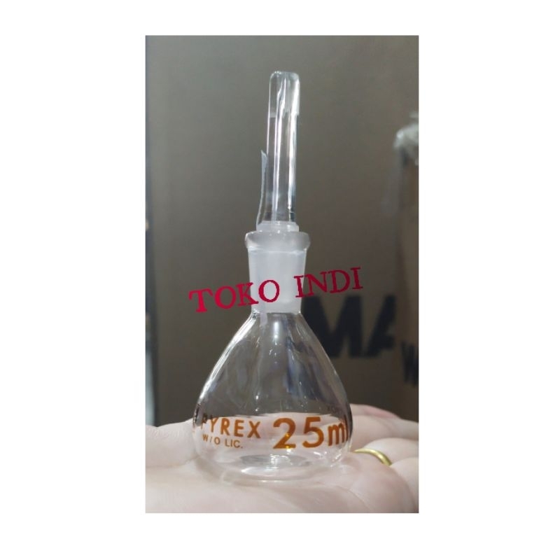 Jual Piknometer 25 ml Pyrex / PIKNOMETER PYREX | Shopee Indonesia