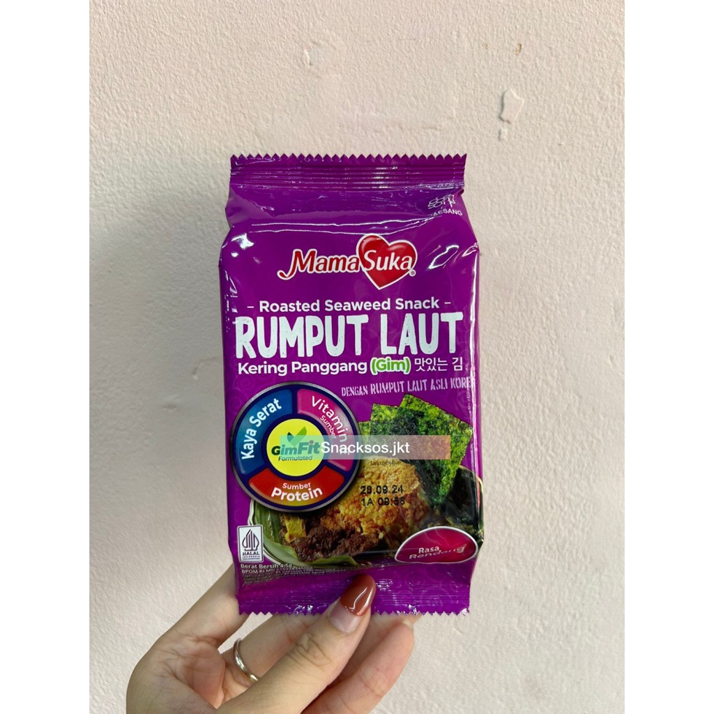 Jual Mamasuka Rumput Laut Nori Seaweed Korea Original / Soto Lamongan ...