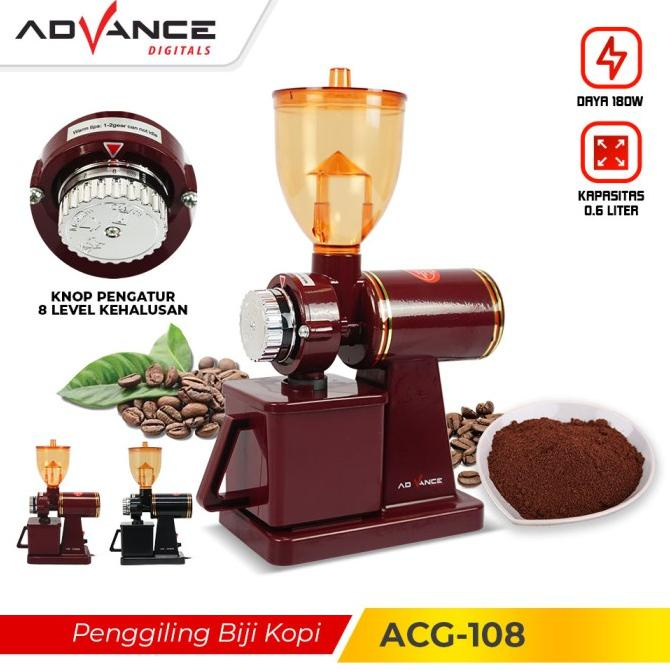 Jual Mesin Giling Biji Kopi Coffee Maker Grinder Listrik Electric Rumahan & 600N / grinder ...