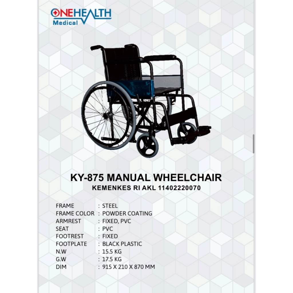 Jual SELLA Kursi Roda Standar Chrome 809 809B Hitam Velg Jari Jari ...