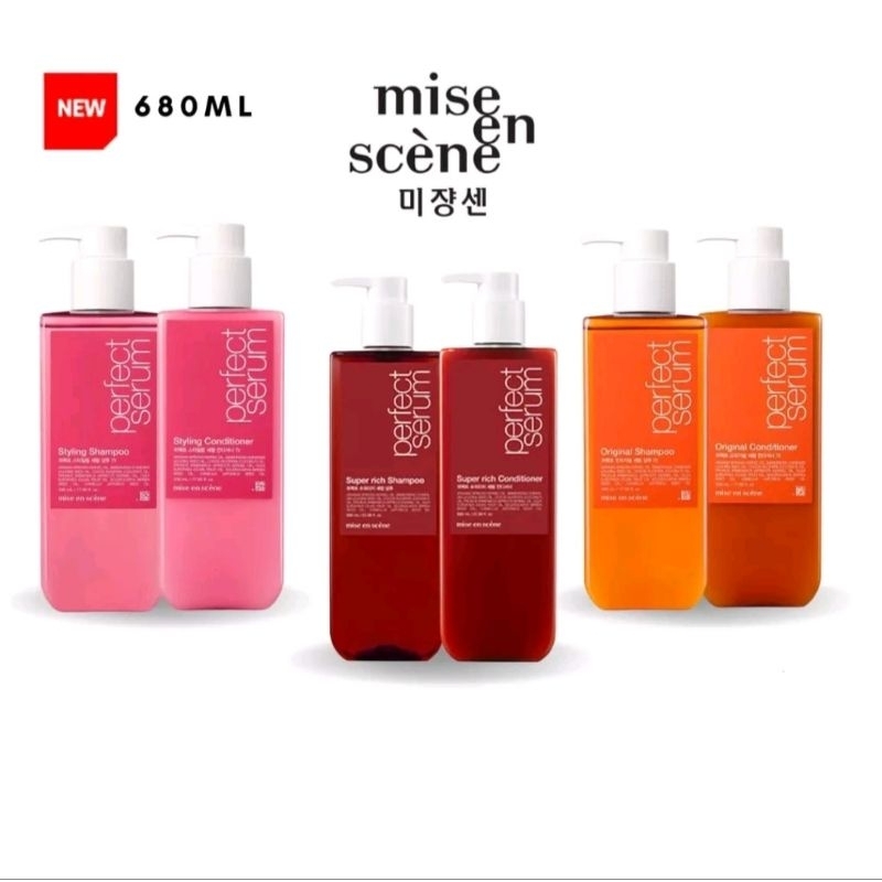 Jual Mise en Scene Perfect Serum Shampoo | Shopee Indonesia