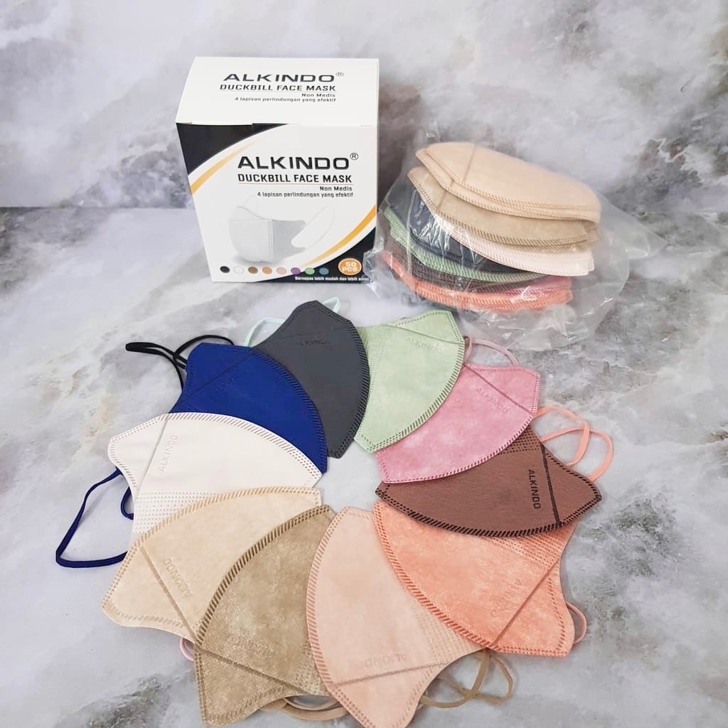 Jual Masker Duckbill Alkindo Mix Warna Warni 4PLY Putih Hitam Mix Warna ... Jual Masker Duckbill Alkindo Mix Warna Warni 4PLY Putih Hitam Mix Warna ...