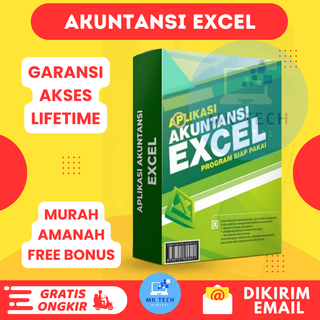 Jual APLIKASI AKUNTANSI EXCEL Program Siap Pakai - Aplikasi Akuntansi ...