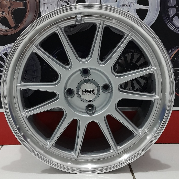 Jual HSR Ende Ring 16 Velg mobil brio jazz sigra baut 4x100 lebar 7 Offset 42 warna silver Jual ...