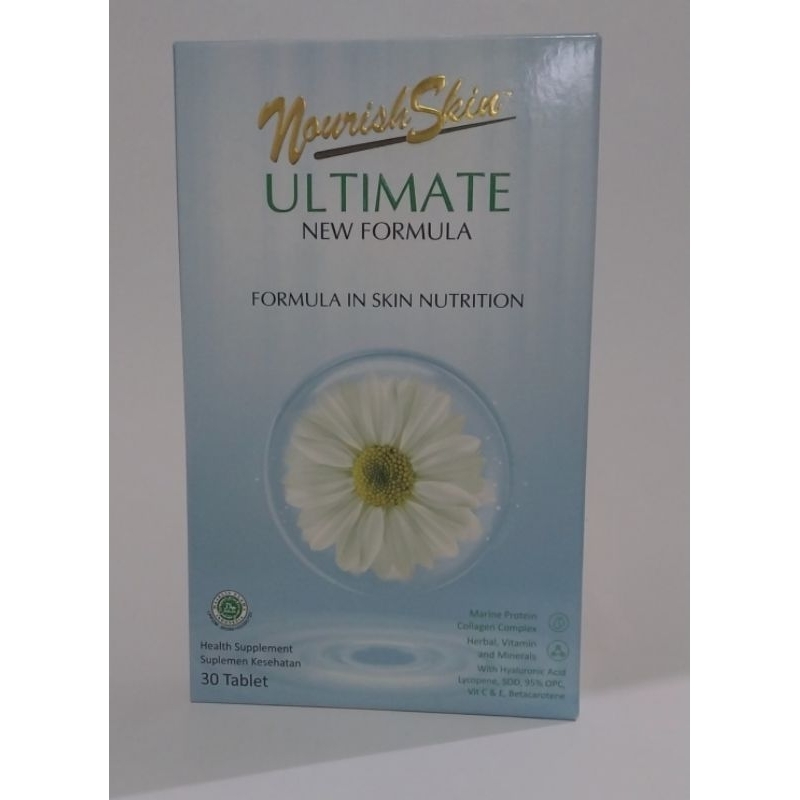 Jual Nourish Skin Ultimate New Formula 15 & 30 tablet/ Vitamin dan ...