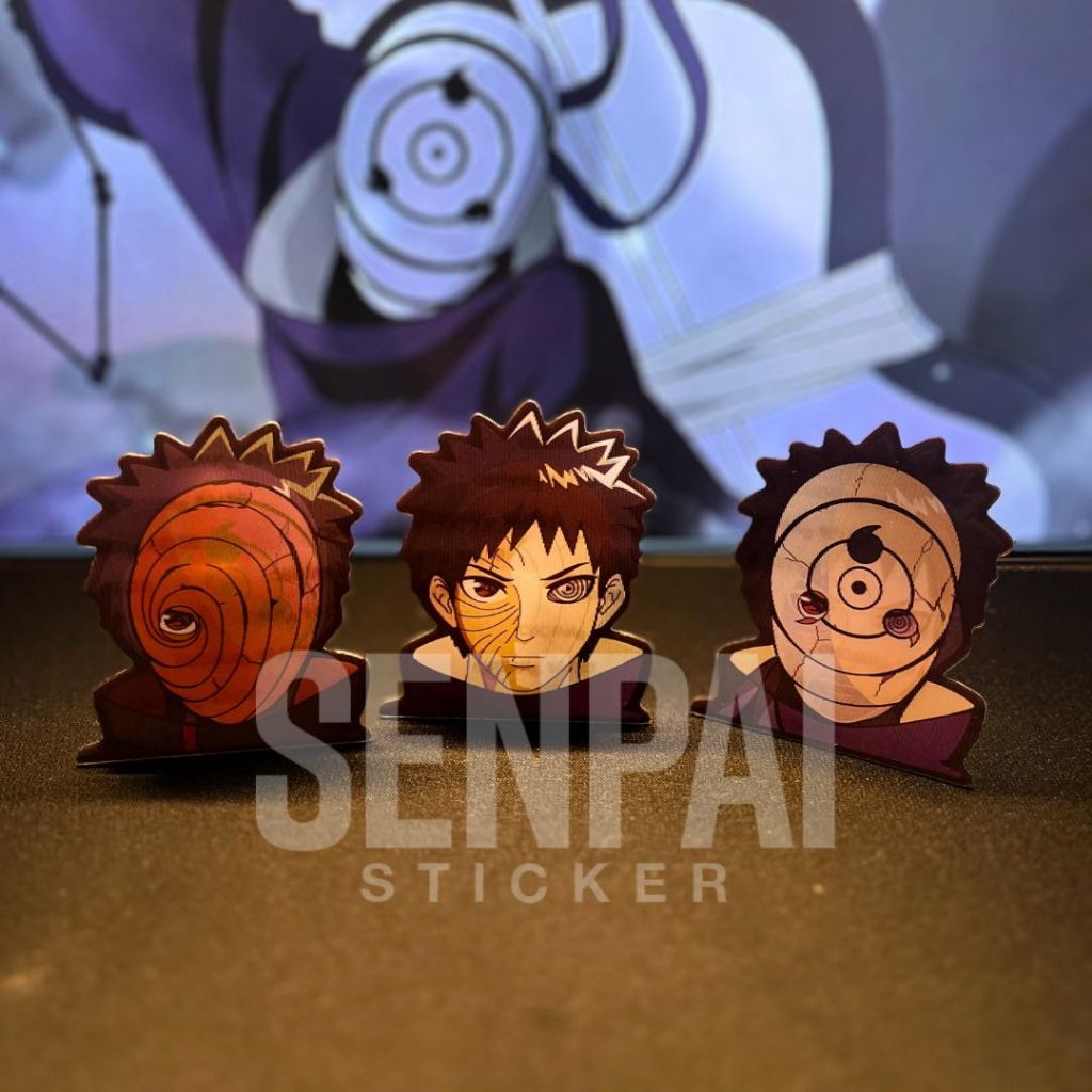 Jual MINI SENPAI STICKER Stiker Anime 3D KECIL TER MURAH | Levi Makima ...