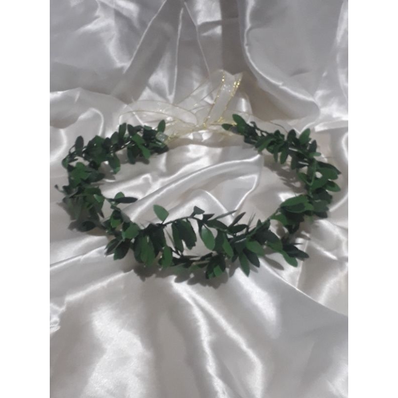 Jual BANDO MAHKOTA BUNGA TIARA RAMBUT KAWAT DAUN FLOWER CROWN ANAK DAN ...