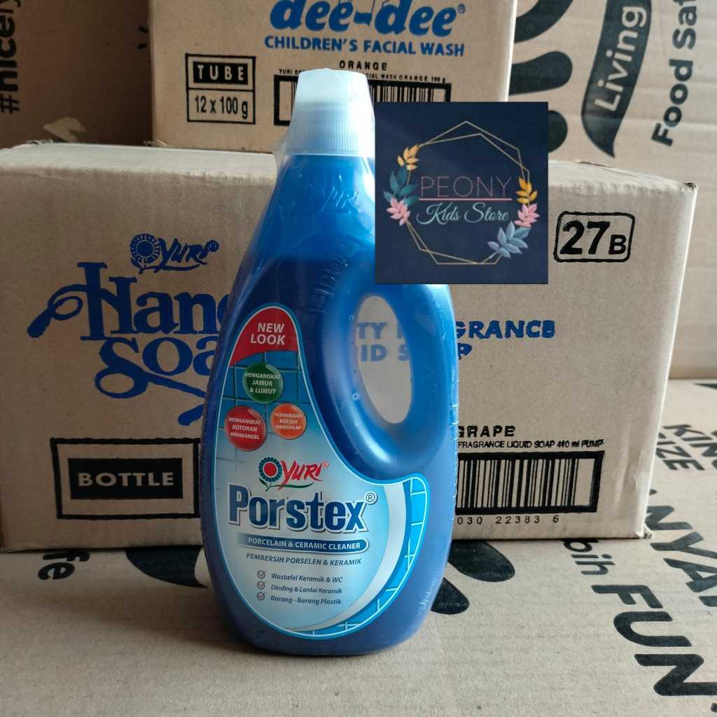 Jual PORSTEX YURI reguler pembersih porcelain & keramik/cairan ...