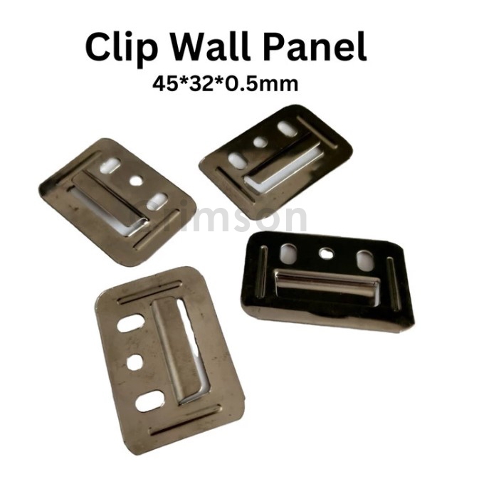 Jual Clip Wall Panel WPC / Klip Wallpanel / Bracket Wallpanel | Shopee ...