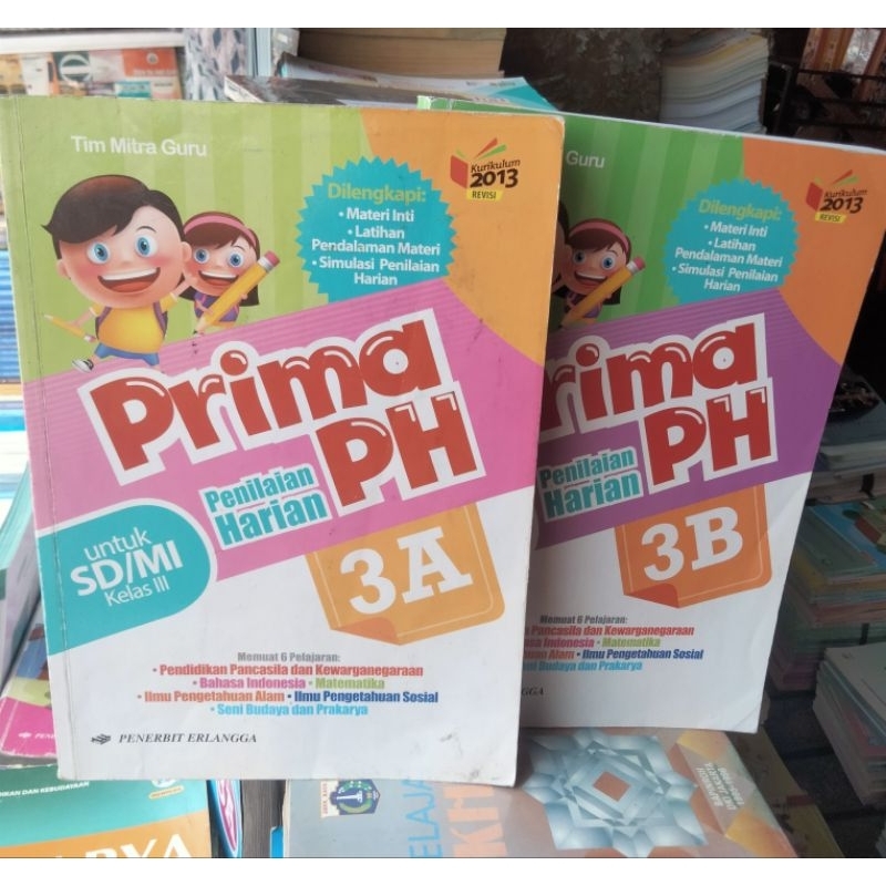 Jual Prima PH penilaian Harian ,ERLANGGA SD KELAS 3A,3B K13 Revisi | Shopee Indonesia
