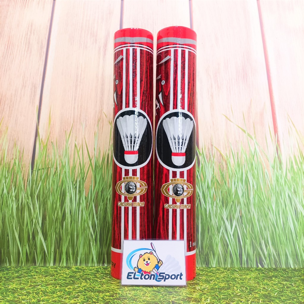 Jual (1 SLOP) SAMURAI MERAH GAJAH MADA SHUTTLECOCK KOK BADMINTON ...