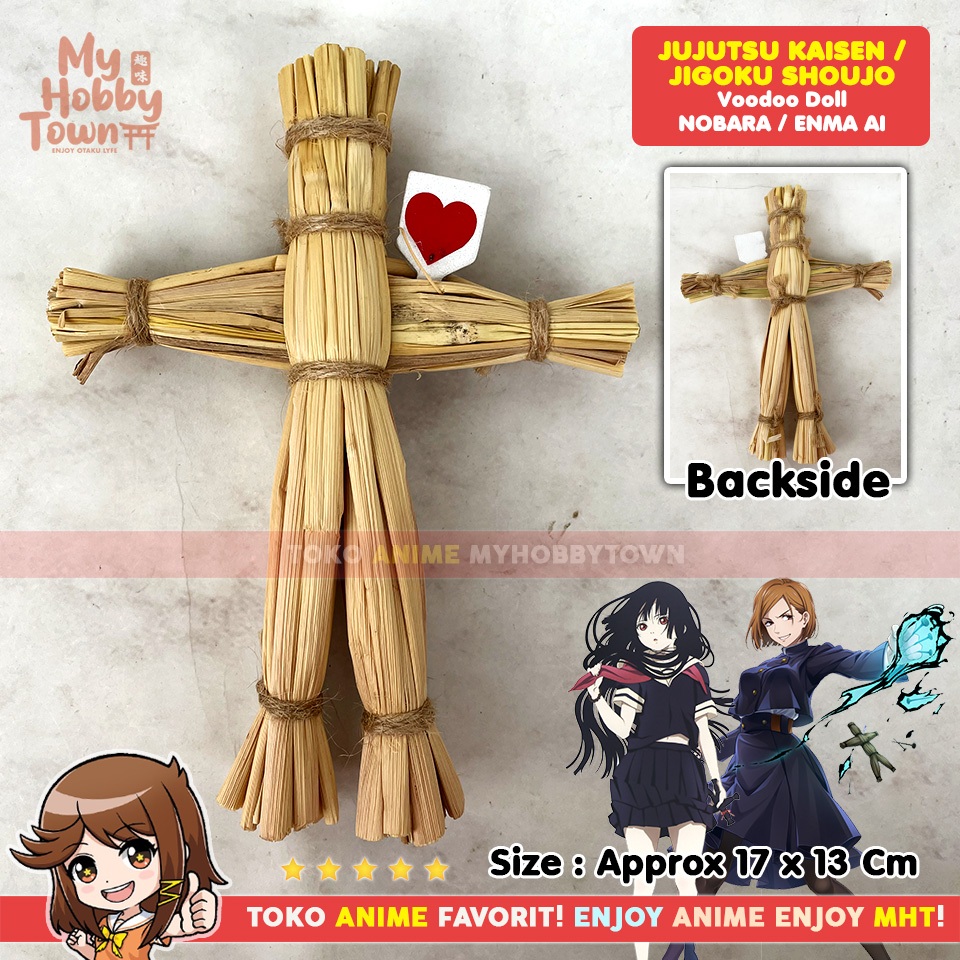Jual Boneka Voodoo Doll Cosplay Jujutsu Kaisen Nobara Kugisaki Jigoku ...