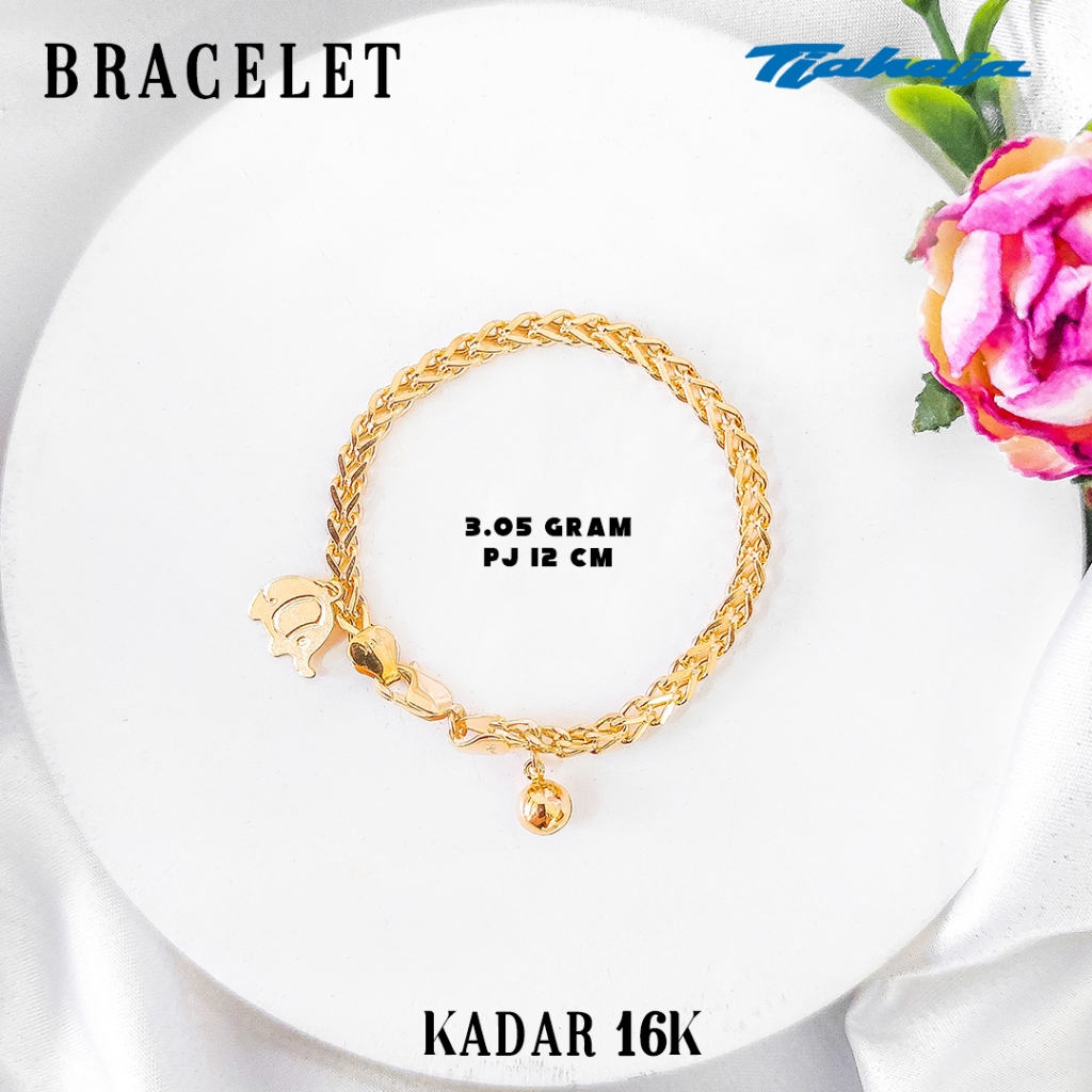 Jual Bracelet Baby/Gelang Bayi atau Anak Unisex Model Rantai Victory ...
