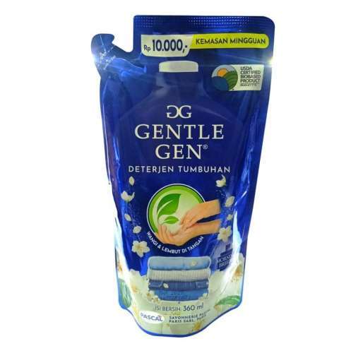 Jual GENTLE GEN deterjen tumbuhan wangi & lembut di tangan ukuran 360 ...