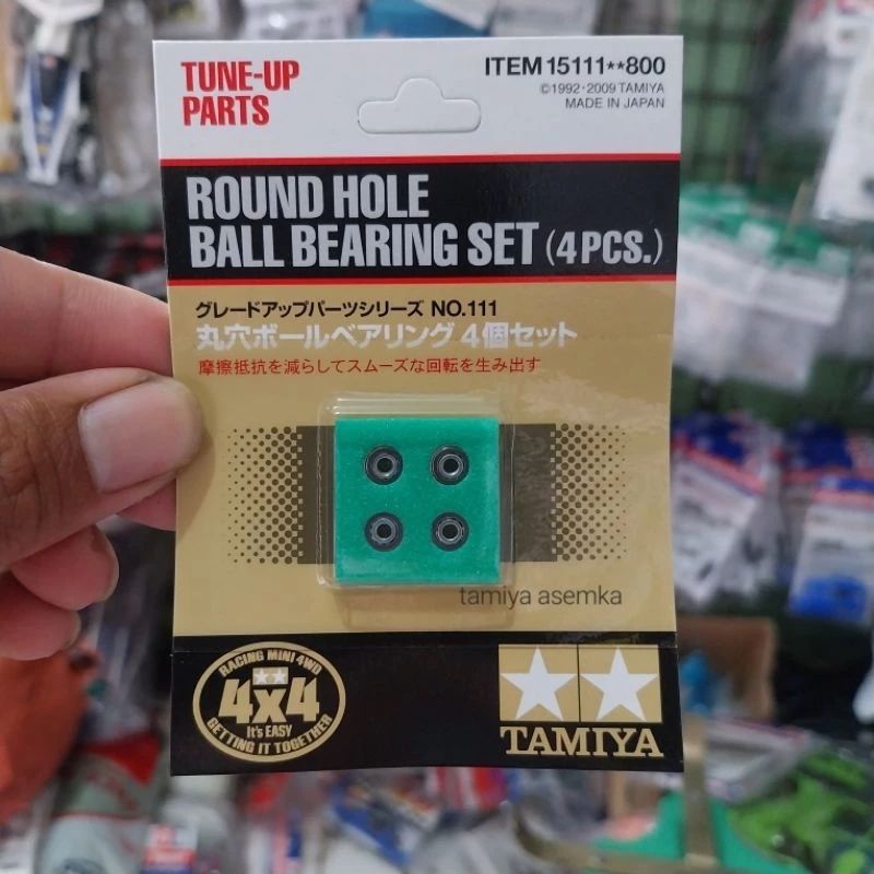 Jual TAMIYA 15111 ROUND HOLE BALL BEARING | Shopee Indonesia